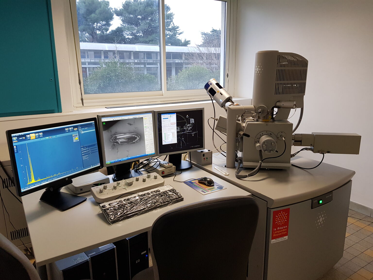 MEB FEG FEI Quanta 200 - Microscopie électronique et analytique